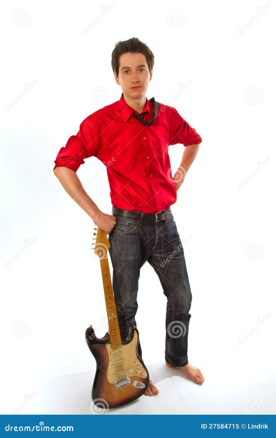 Red musician stock image. Image of pants, cool, audio - 27584715