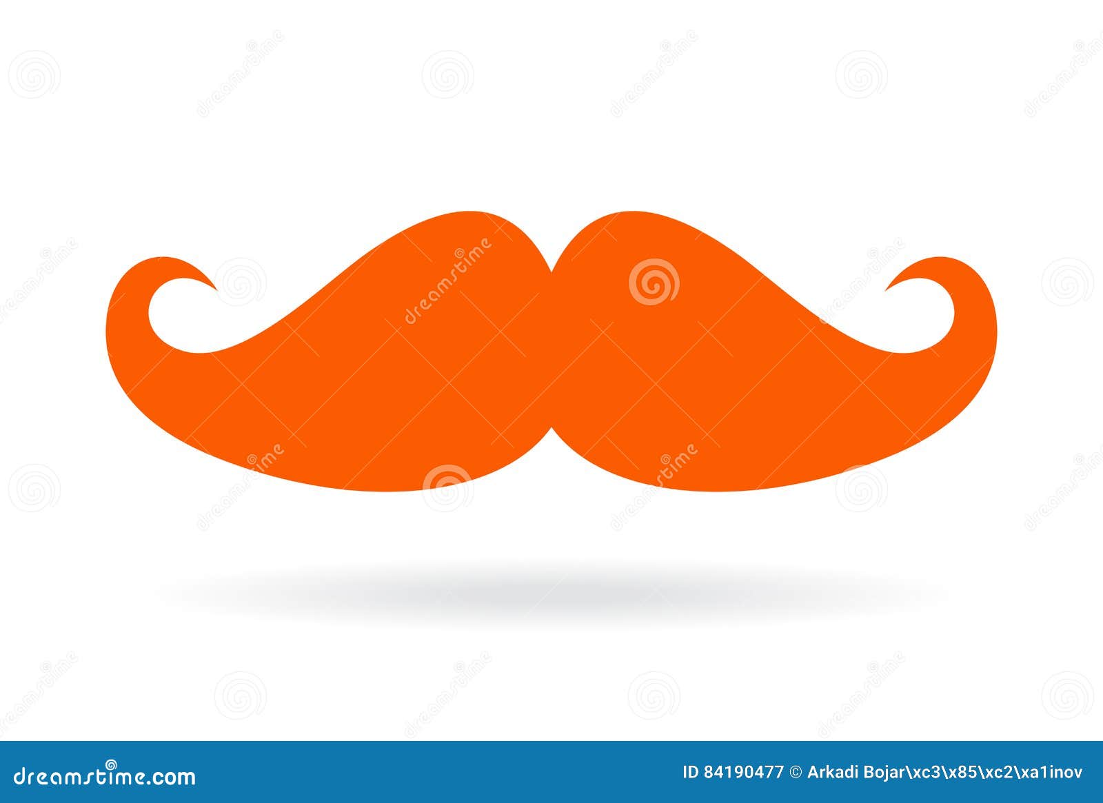 Mustache Set - Vector Silhouettes | CartoonDealer.com #8678525