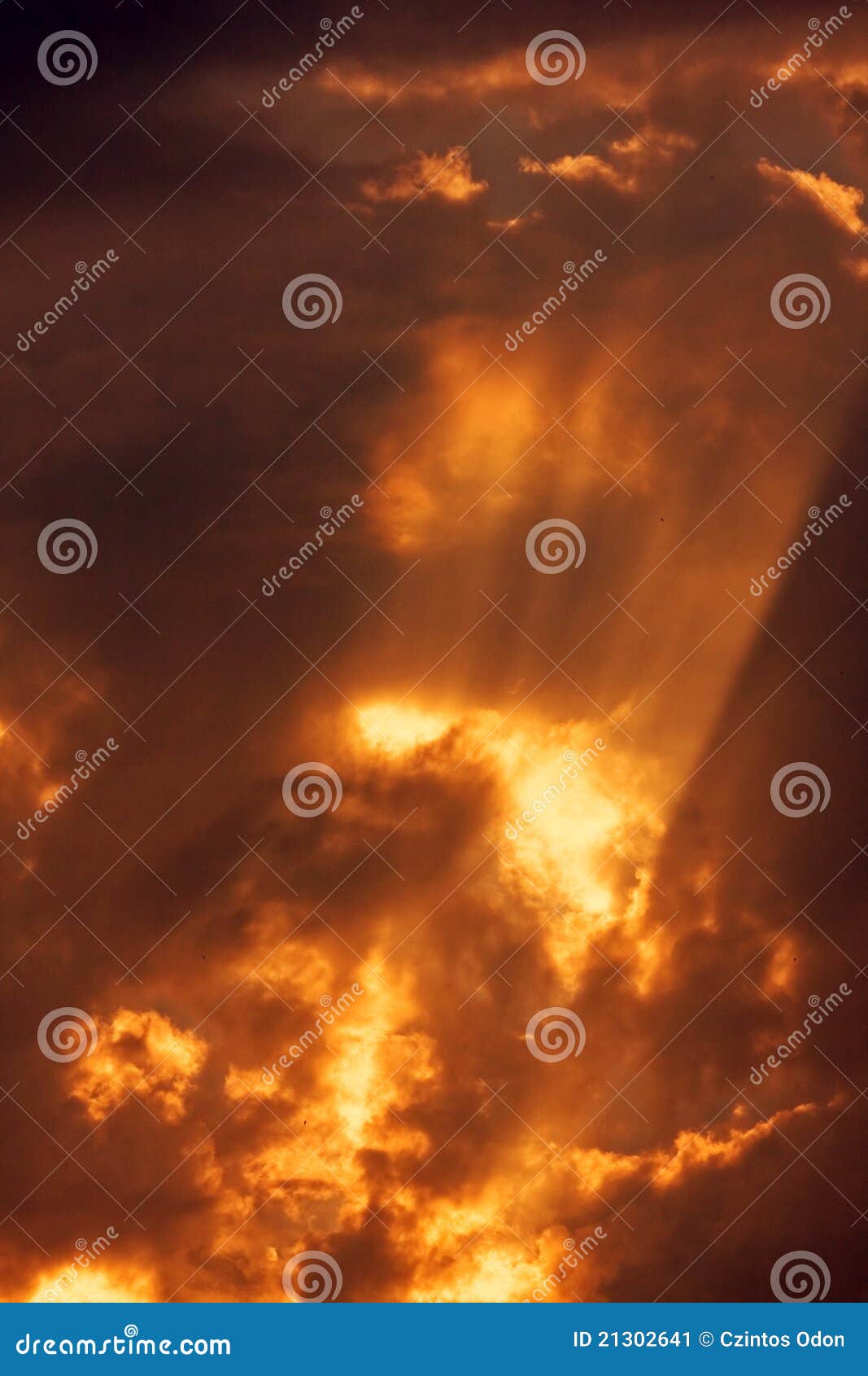 Red mystical sky stock image. Image of clear, spring - 21302641