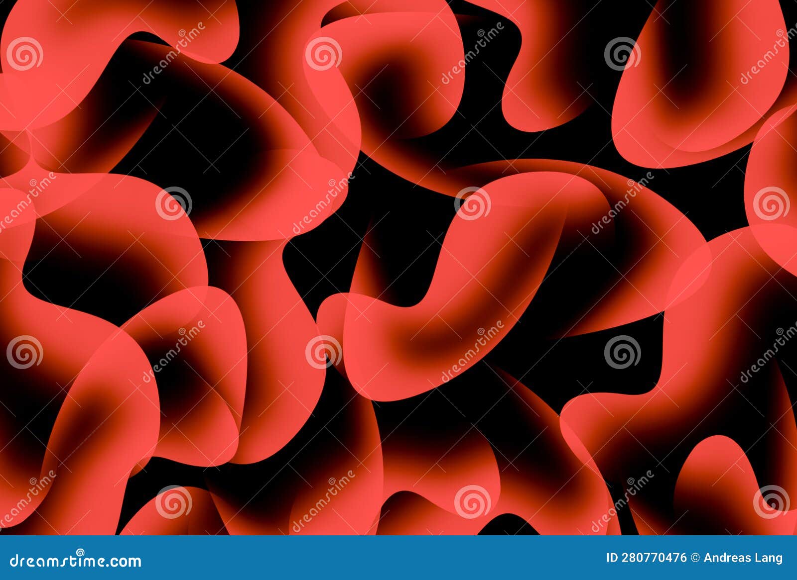 Red Natural Pattern Aggressive Texture Motion Abstract Background ...