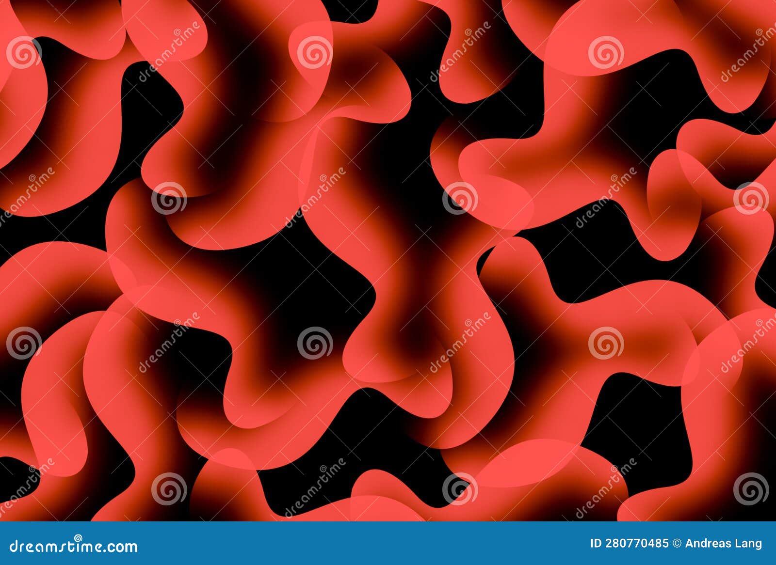 Red Natural Pattern Aggressive Texture Motion Abstract Background ...