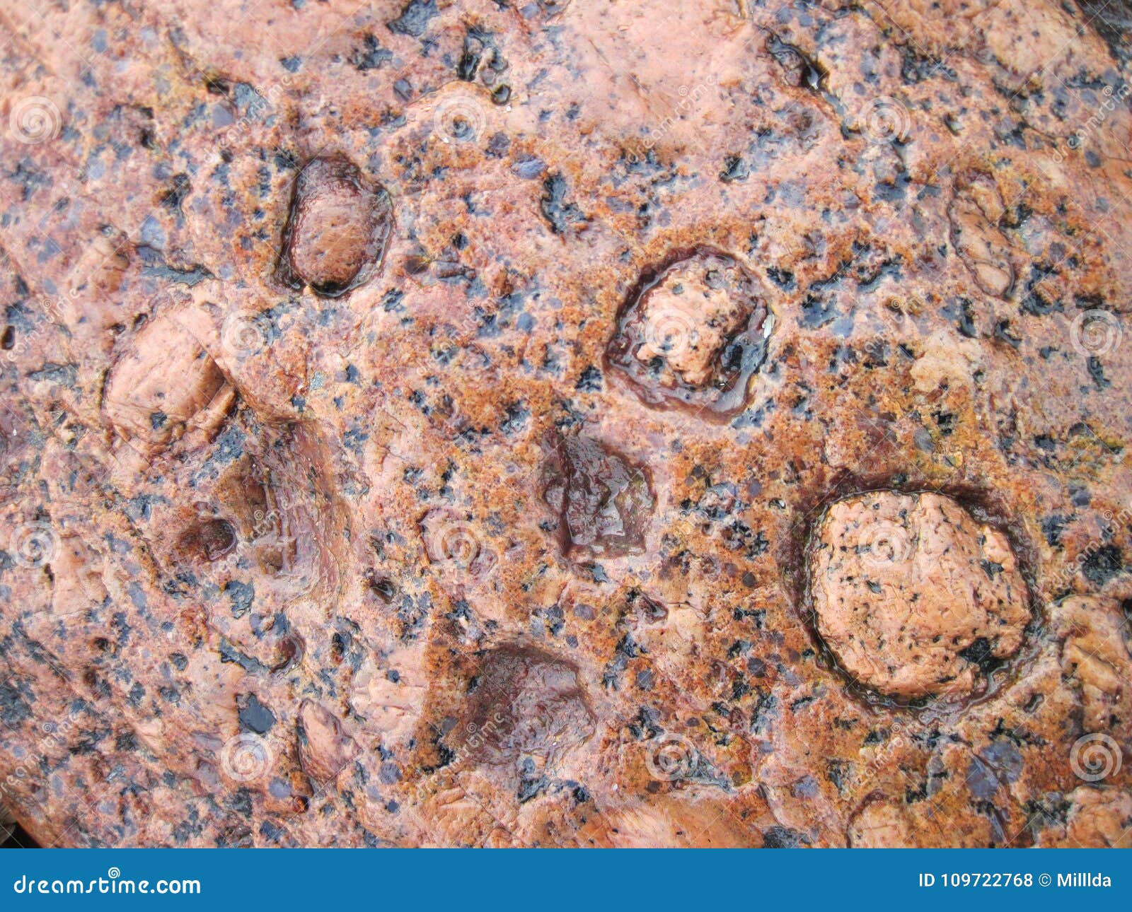 Red Natural Stone Surface Texture Stock Photo - Image of view, detail ...