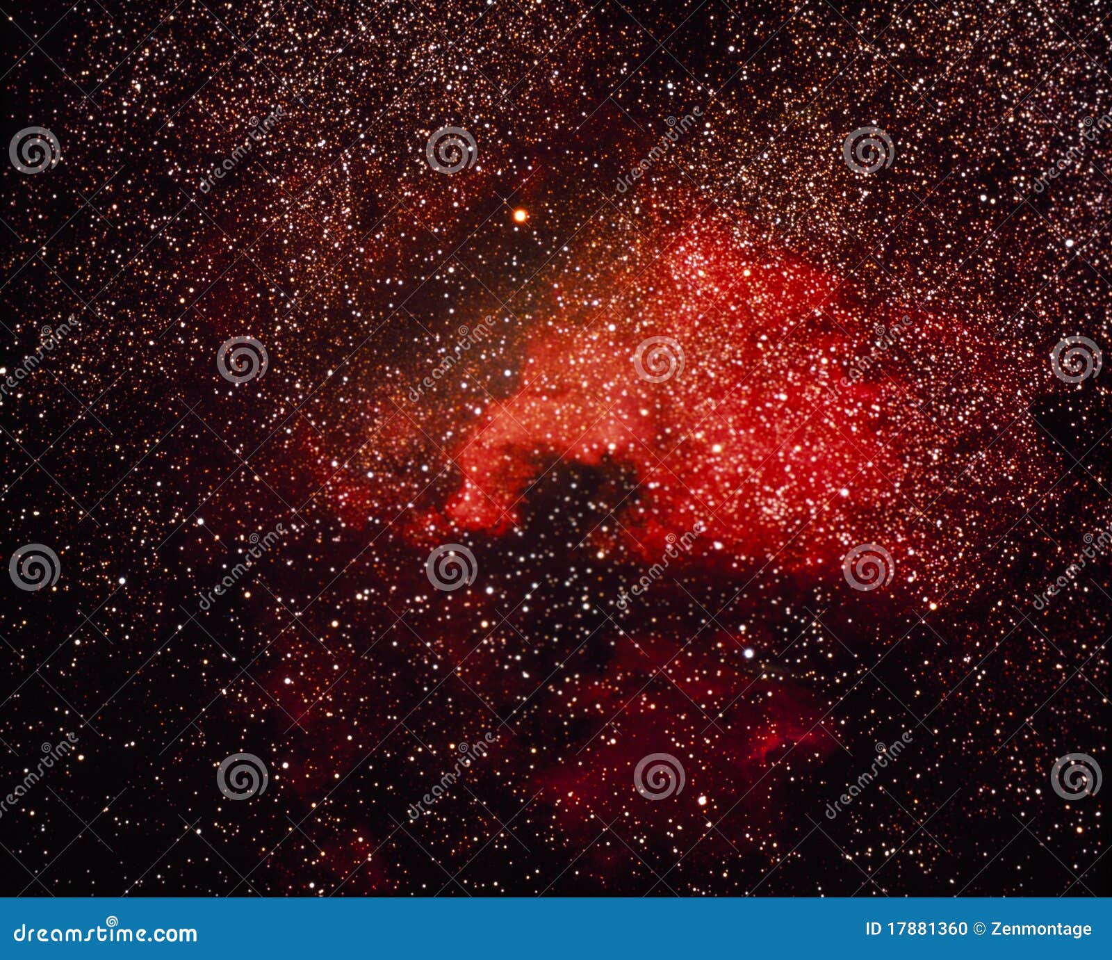 Red Nebula stock photo. Image of backgrounds, star, glowing - 17881360