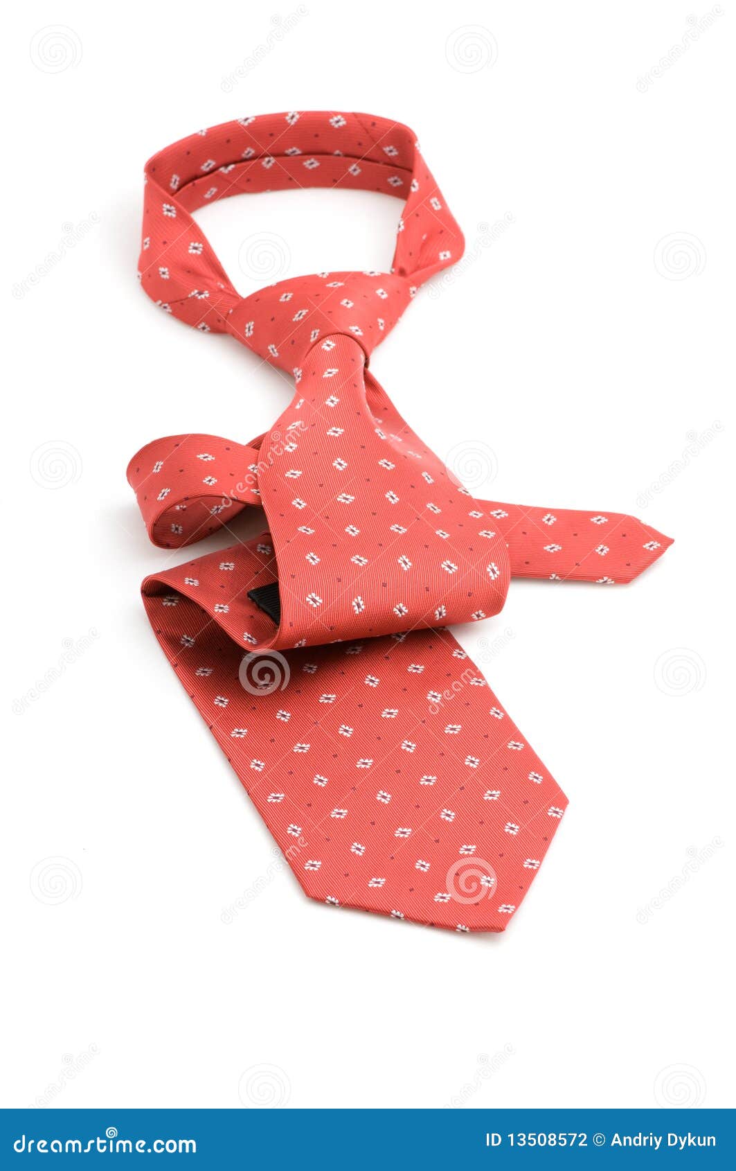 Red necktie stock photo. Image of knot, clothing, silk - 13508572