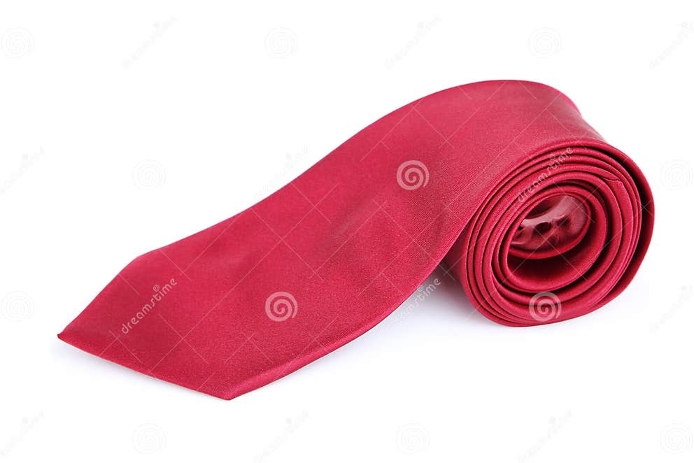 Red necktie stock photo. Image of color, elegant, closeup - 166975476