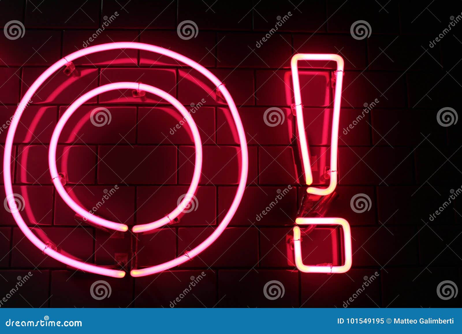 Neon Light Exclamation Stock Photos - Free & Royalty-Free Stock Photos ...