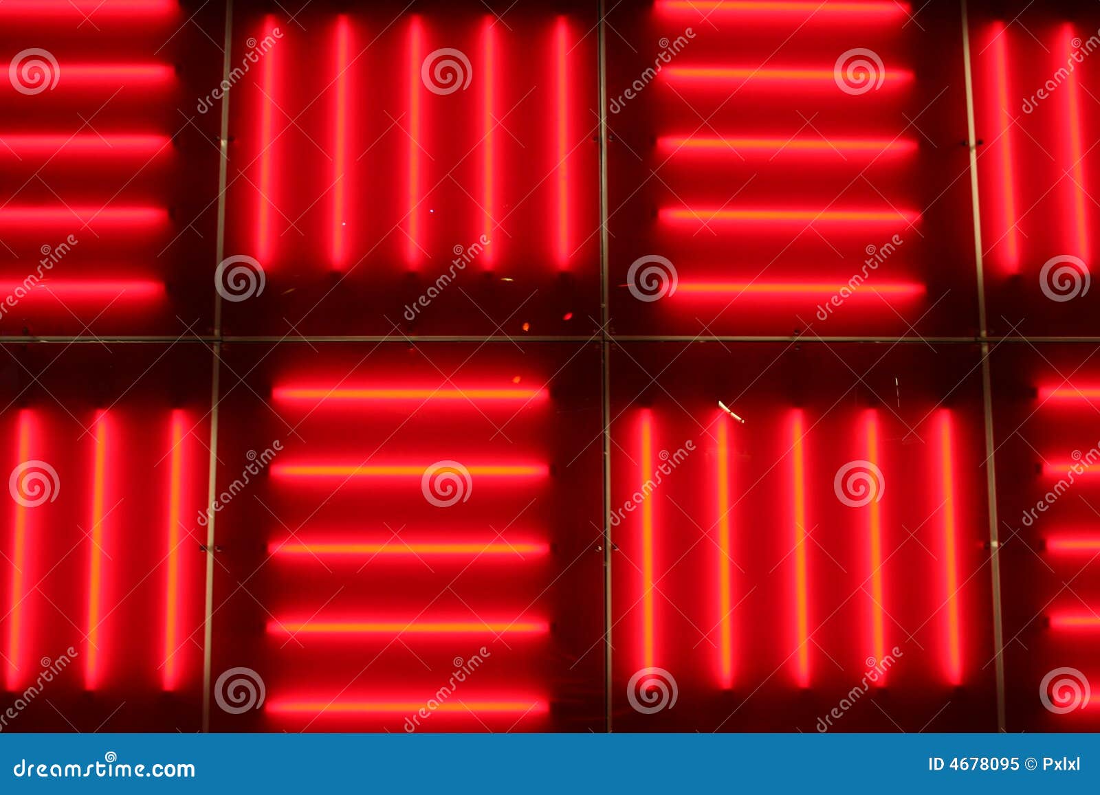 Red neon lights stock image. Image of shape, colorful - 4678095