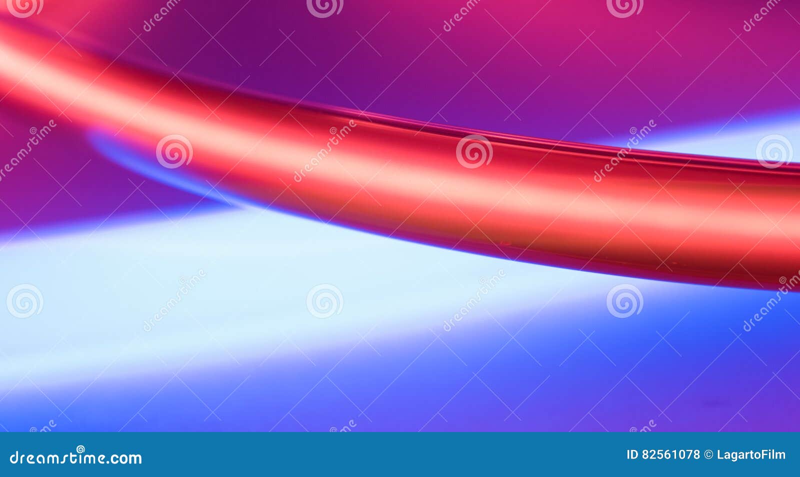 Red Neon Lights. Lighting Neons Decoration Stock Illustration ...