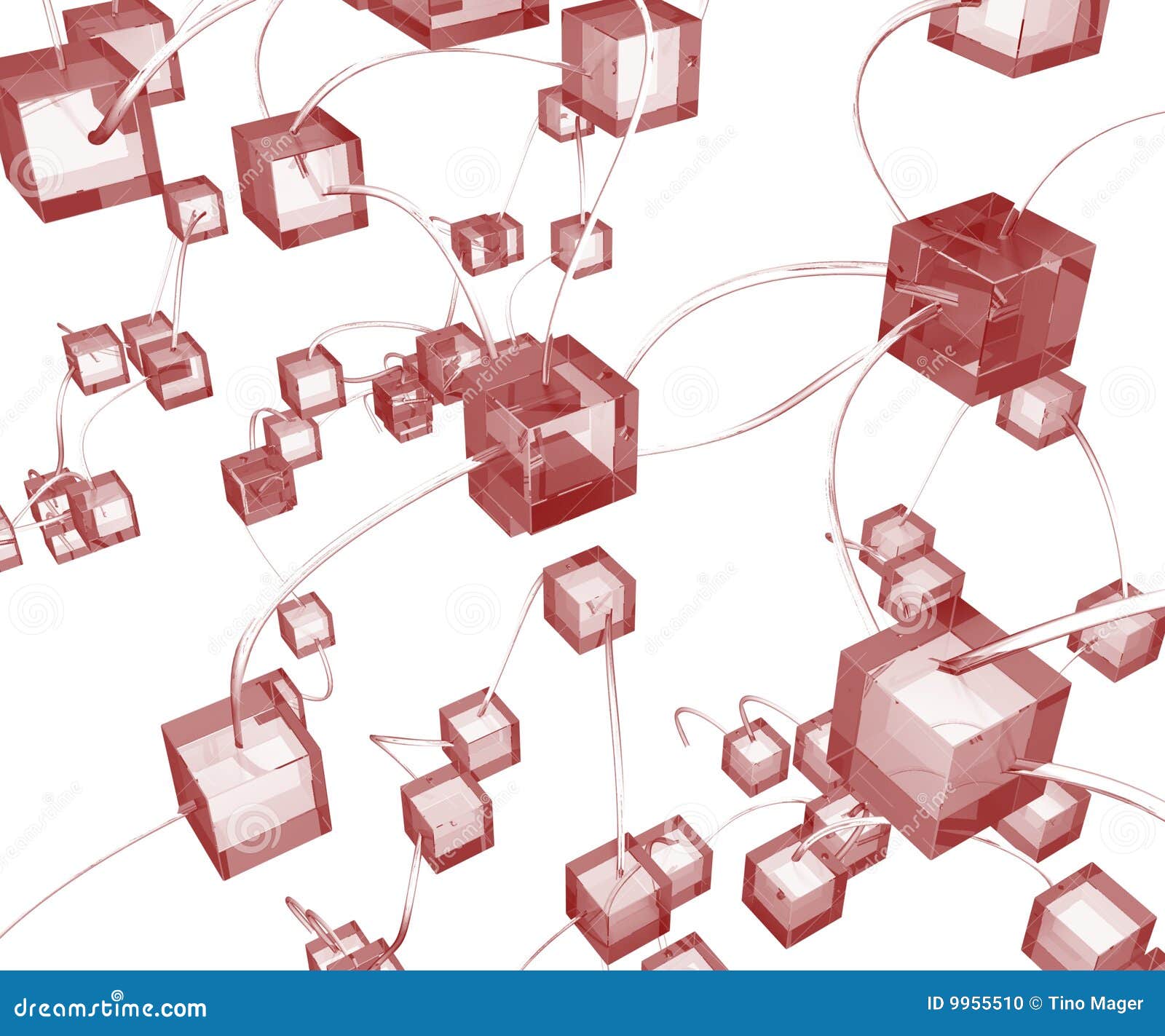 Red network background stock illustration. Illustration of connection ...