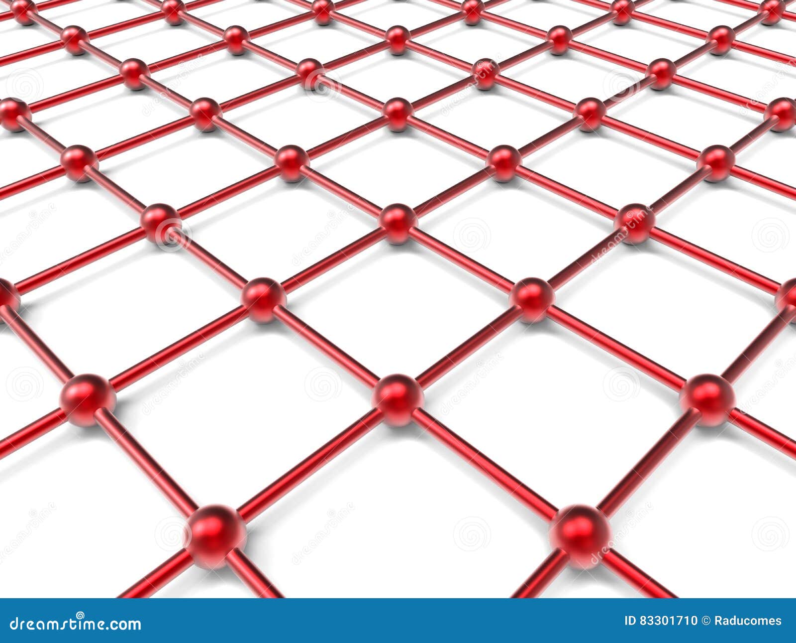 Red network grid stock illustration. Illustration of isolated - 83301710