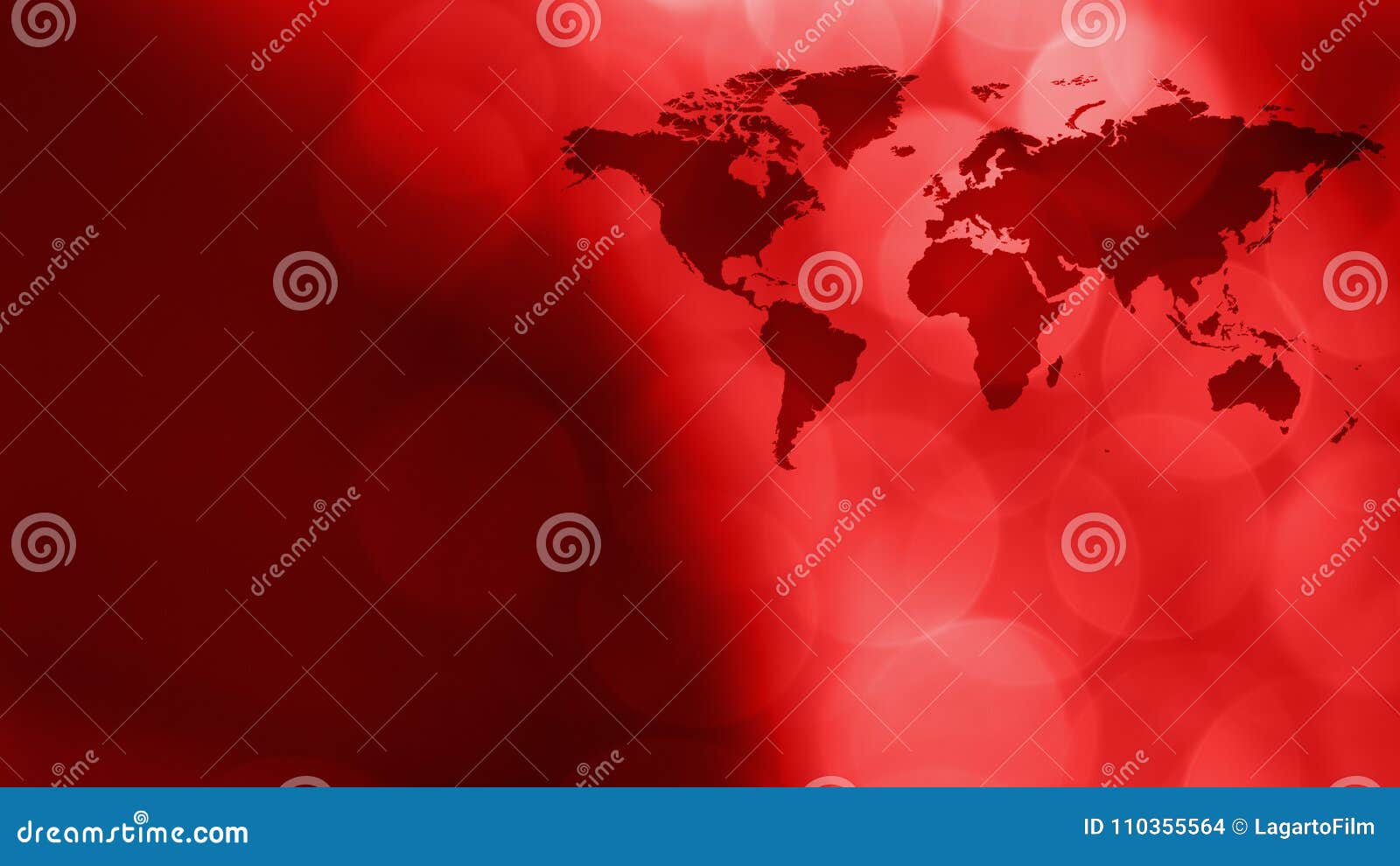 Red News Abstract Background Conception Stock Illustration ...