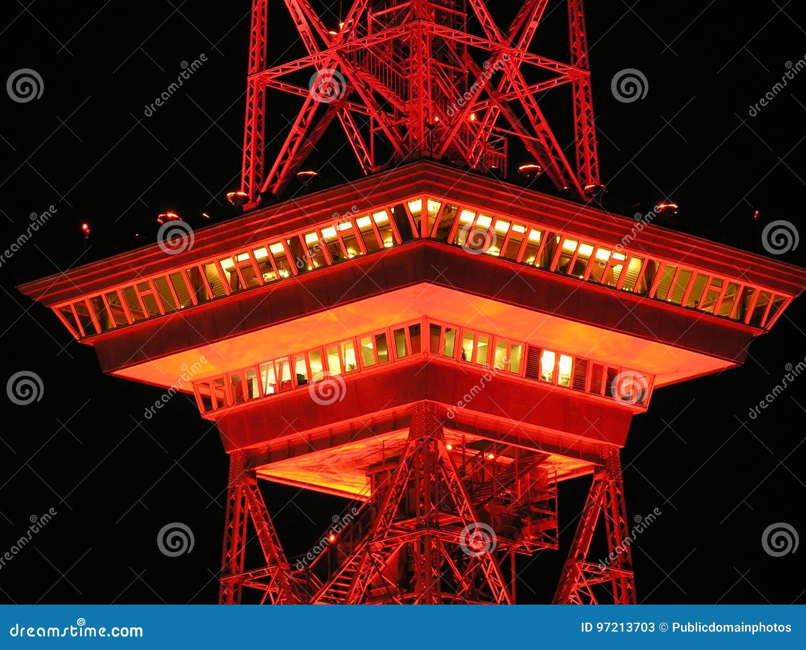 Red, Night, Light, Lighting Picture. Image: 97213703