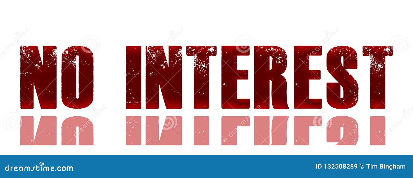 Red no interest sign stock image. Illustration of isolated - 132508289