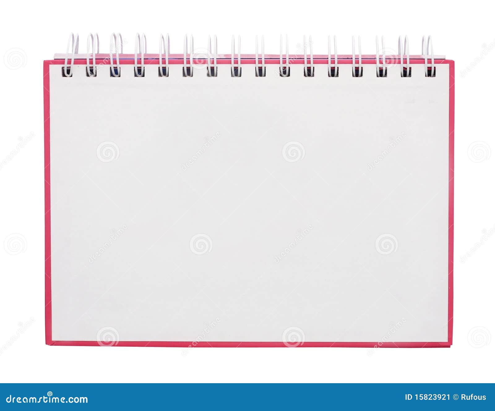 The red Note book stock image. Image of isolated, memo - 15823921