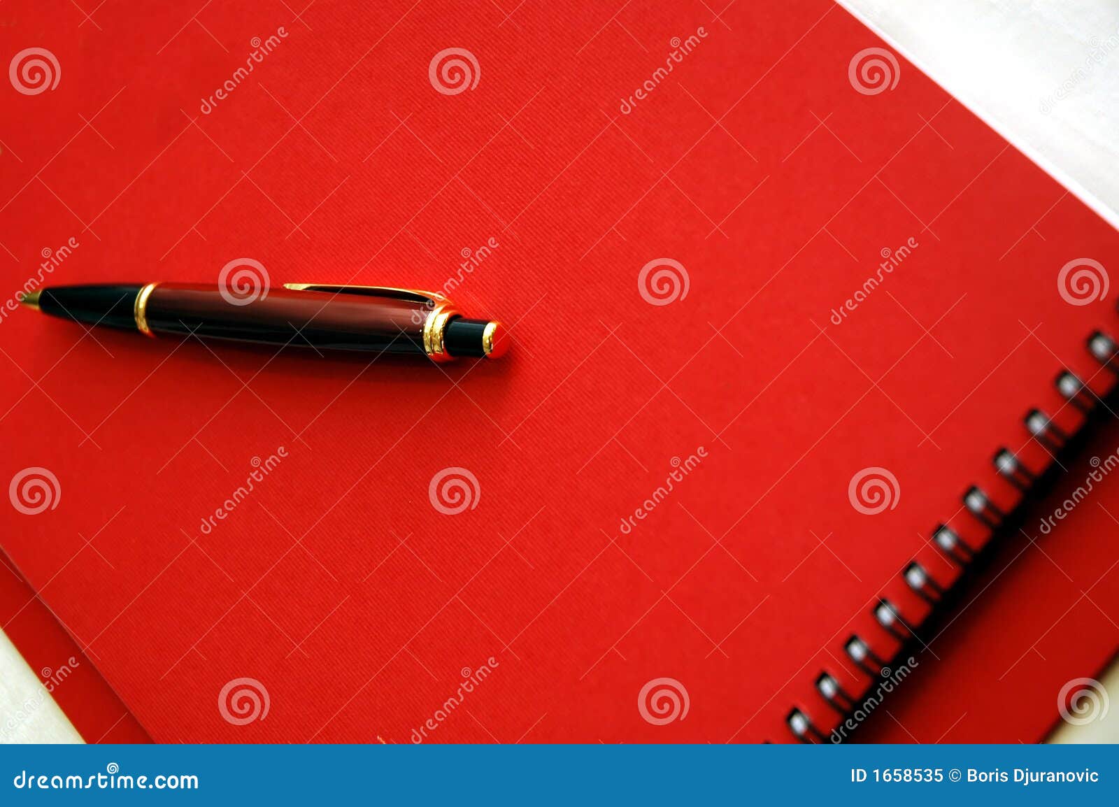 Red Note Book Picture. Image: 1658535