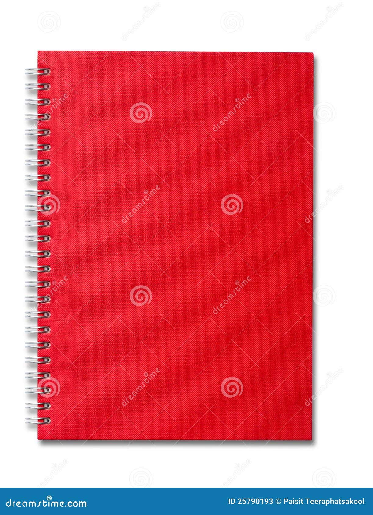 Red Note Book stock image. Image of line, office, note - 25790193