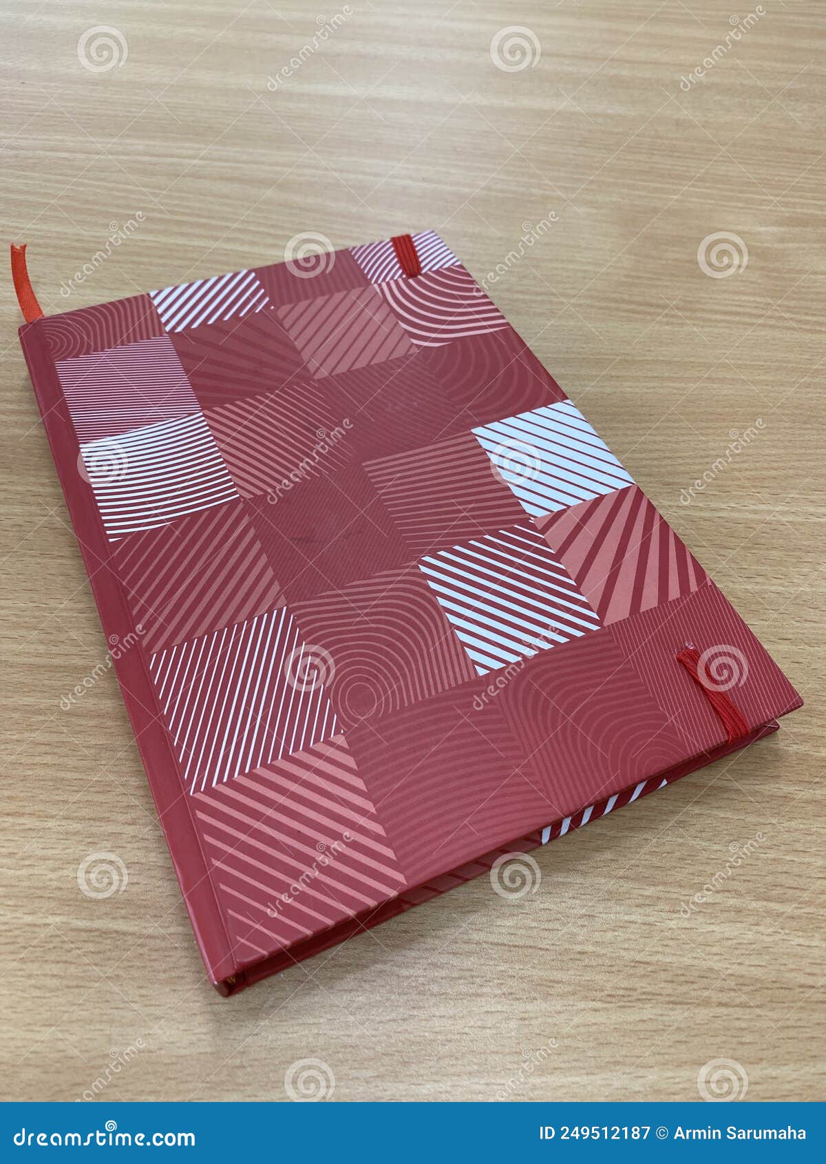 Red Note Book stock image. Image of note, classroom - 249512187