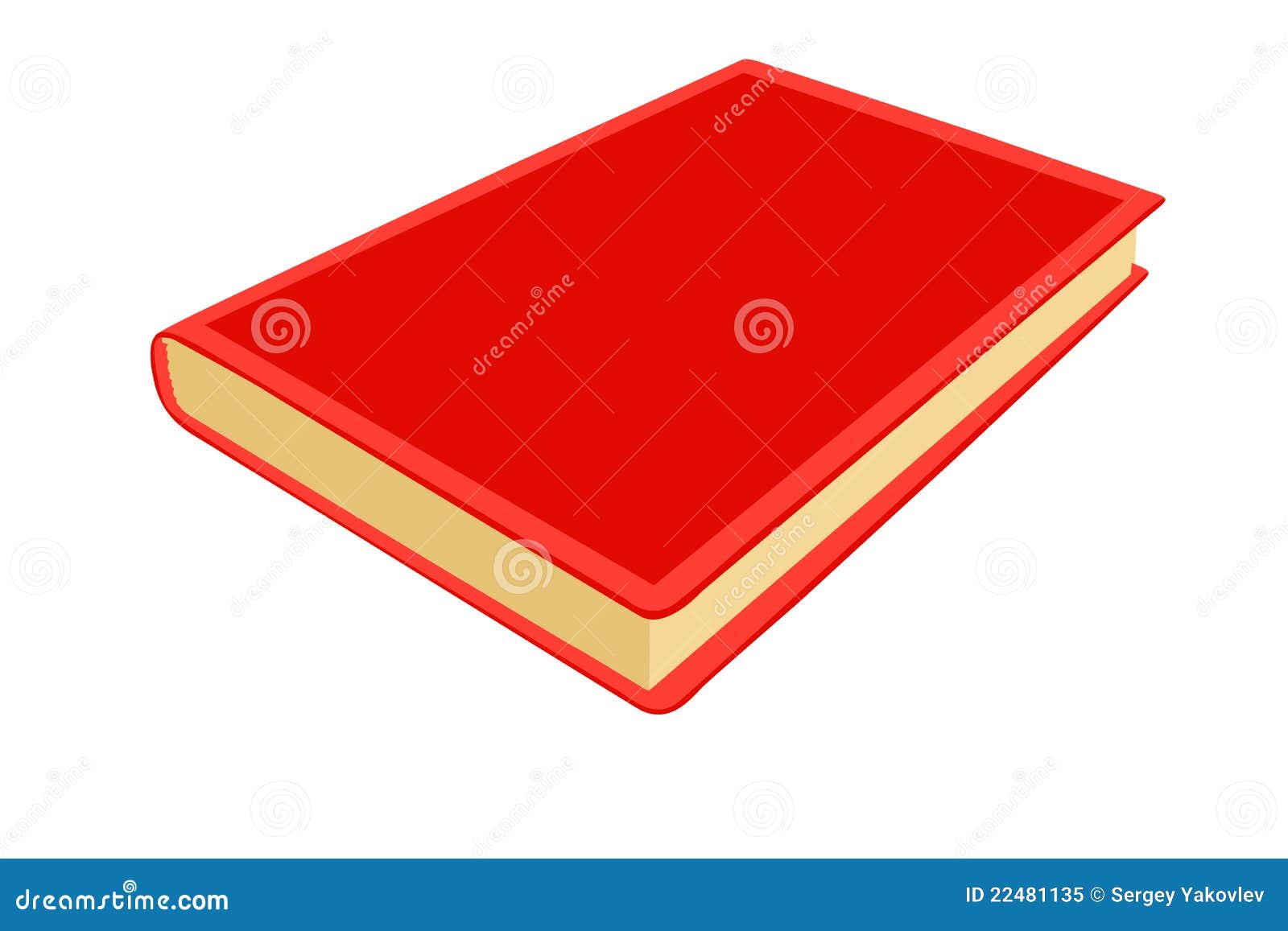 Red note pad stock illustration. Illustration of beautiful - 22481135