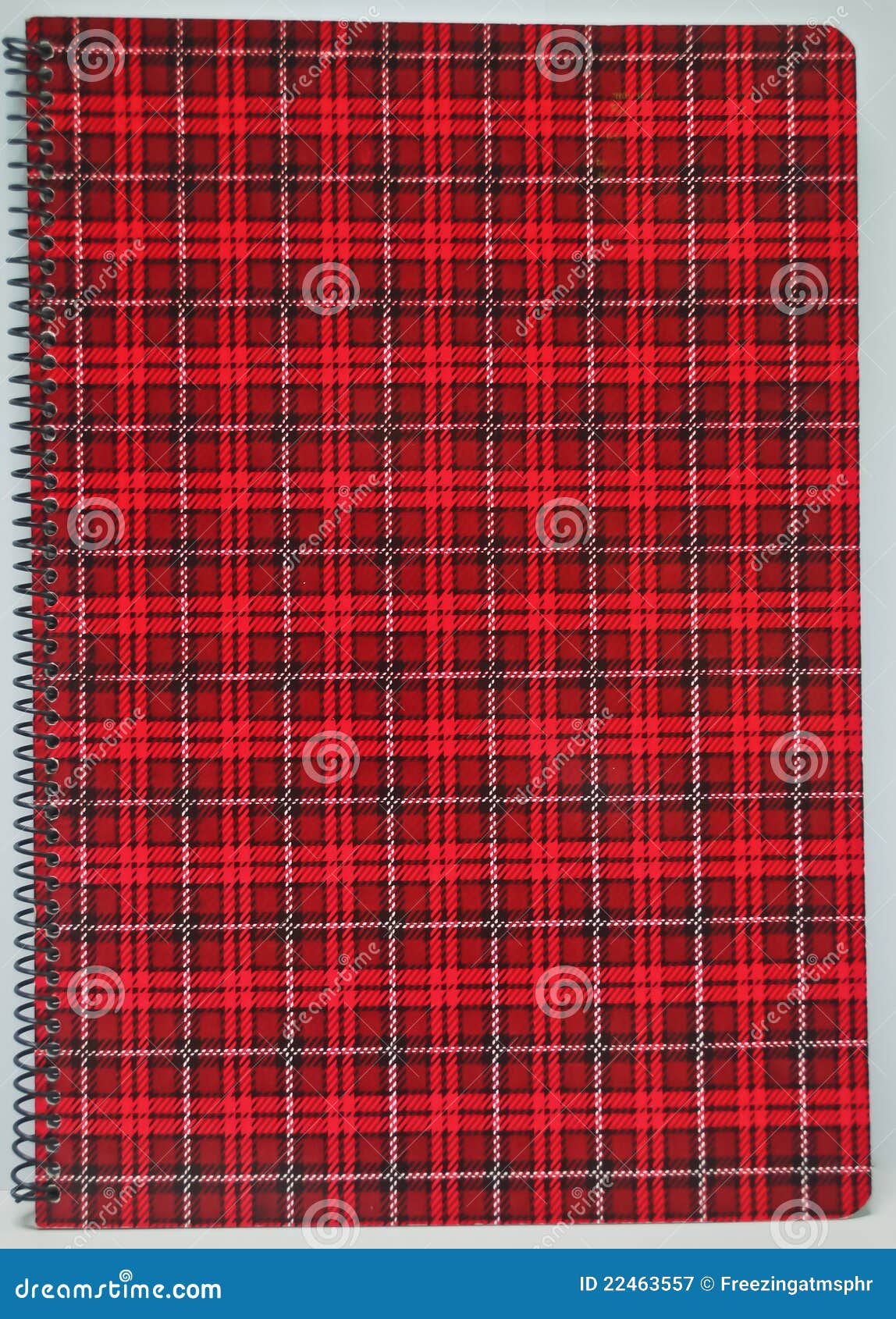 Red notebook cover stock image. Image of cover, notebook - 22463557