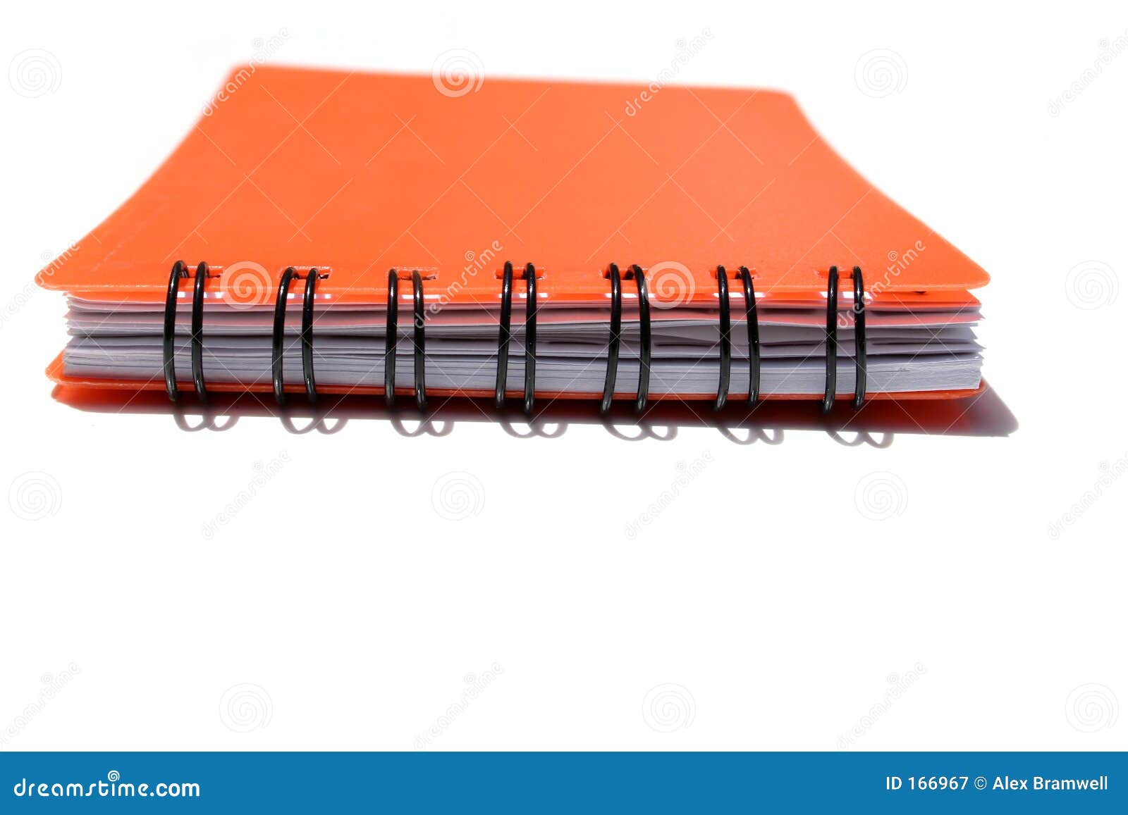 Red Notepad stock image. Image of schedule, university - 166967