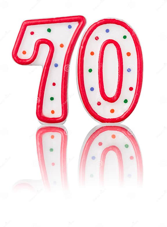 Red number 70 stock illustration. Illustration of congratulation - 38827472