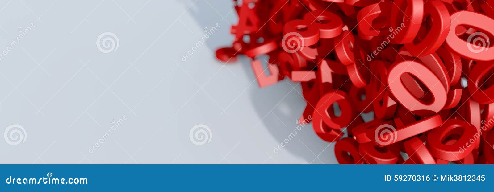 Numbers Falling Royalty-Free Stock Image | CartoonDealer.com #42791074