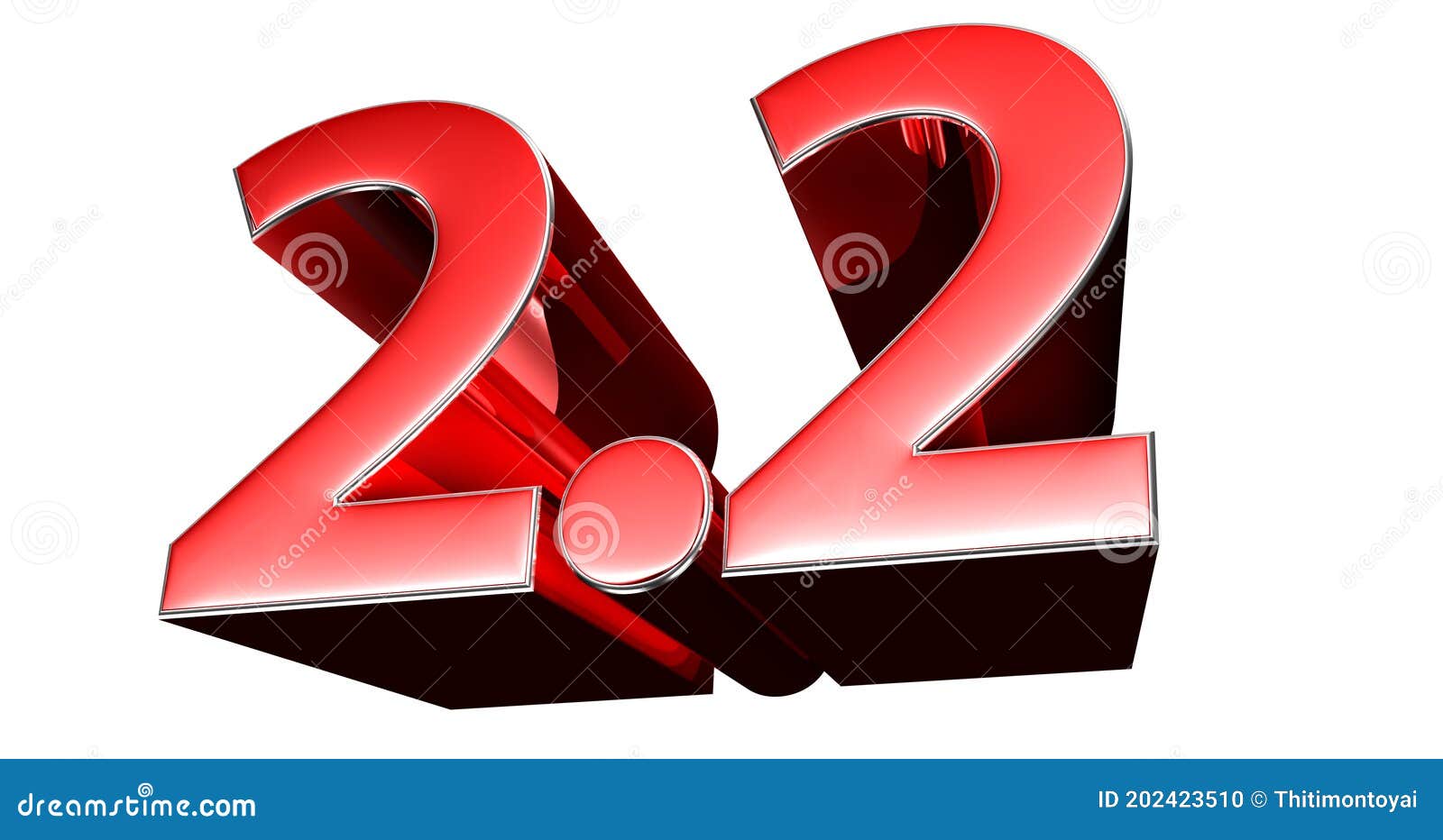 Numbers 2.2. stock illustration. Illustration of digits - 202423510