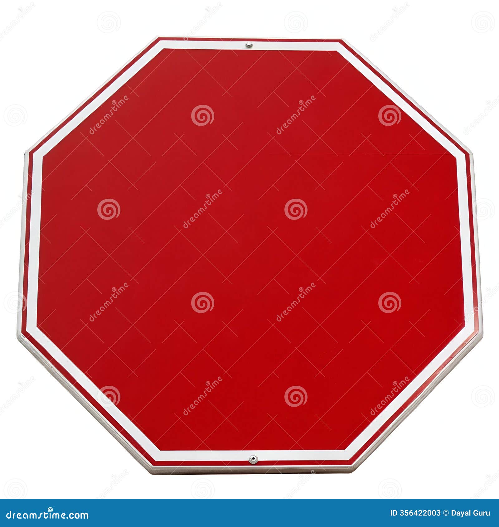 Red Octagonal Sign stock illustration. Illustration of stop - 356422003