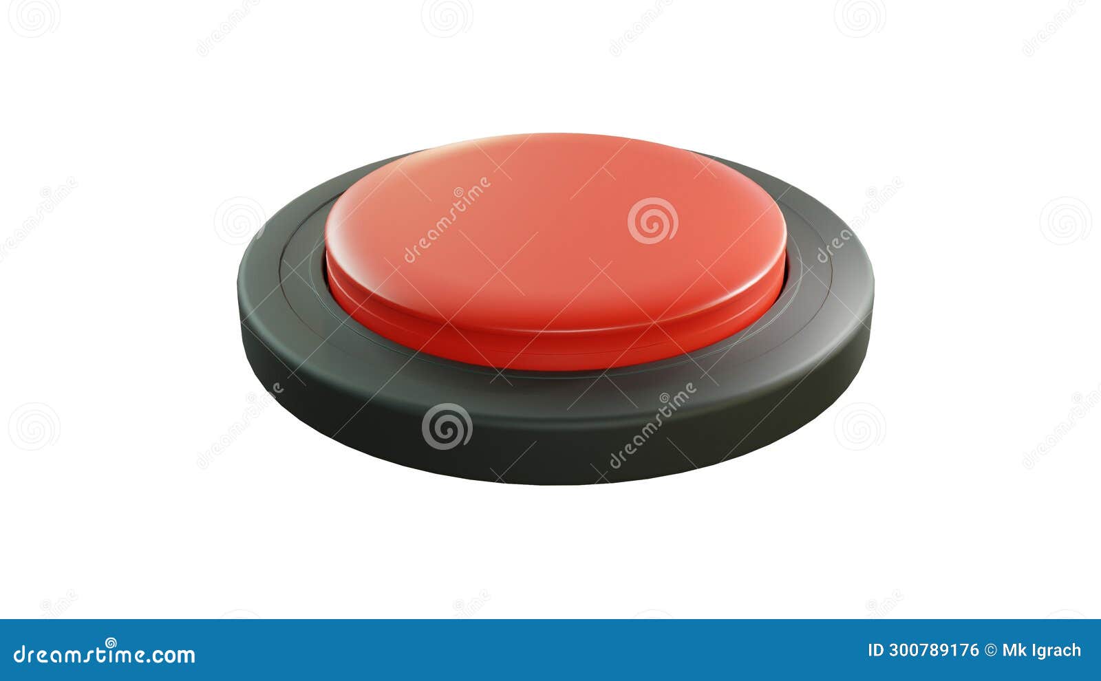 Red off button 3D stock illustration. Illustration of circle - 300789176