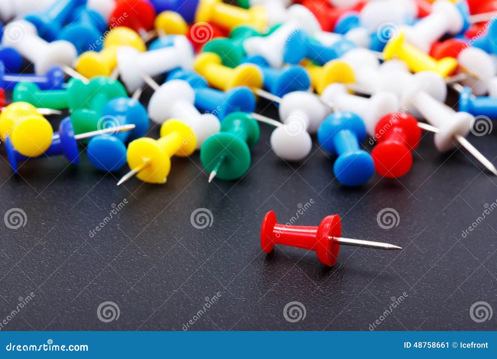 Office Push Pins Stock Image | CartoonDealer.com #5351023