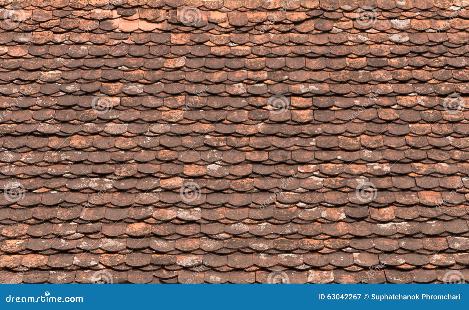 Texture Of Roof, Texture Of Brown Rooftop In Temple Stock Photography ...