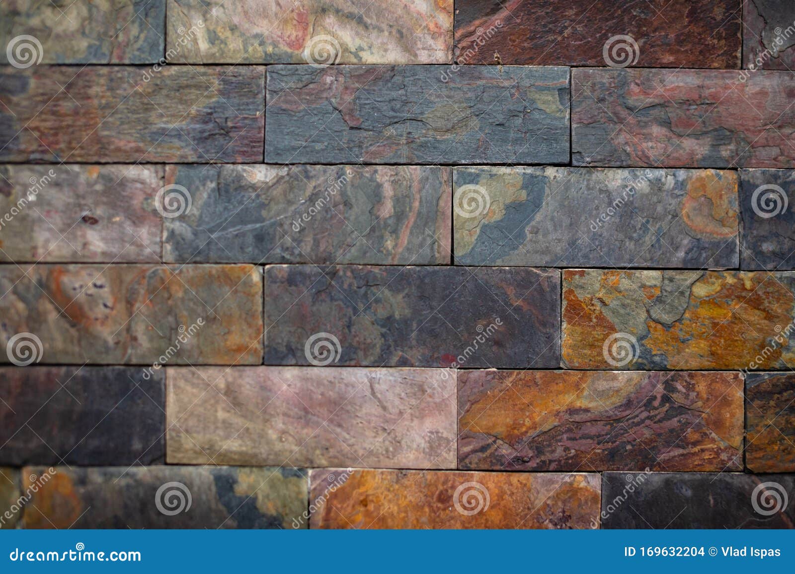 Red Old Worn Brick Wall Texture Background. Vintage Effect Stock Photo ...