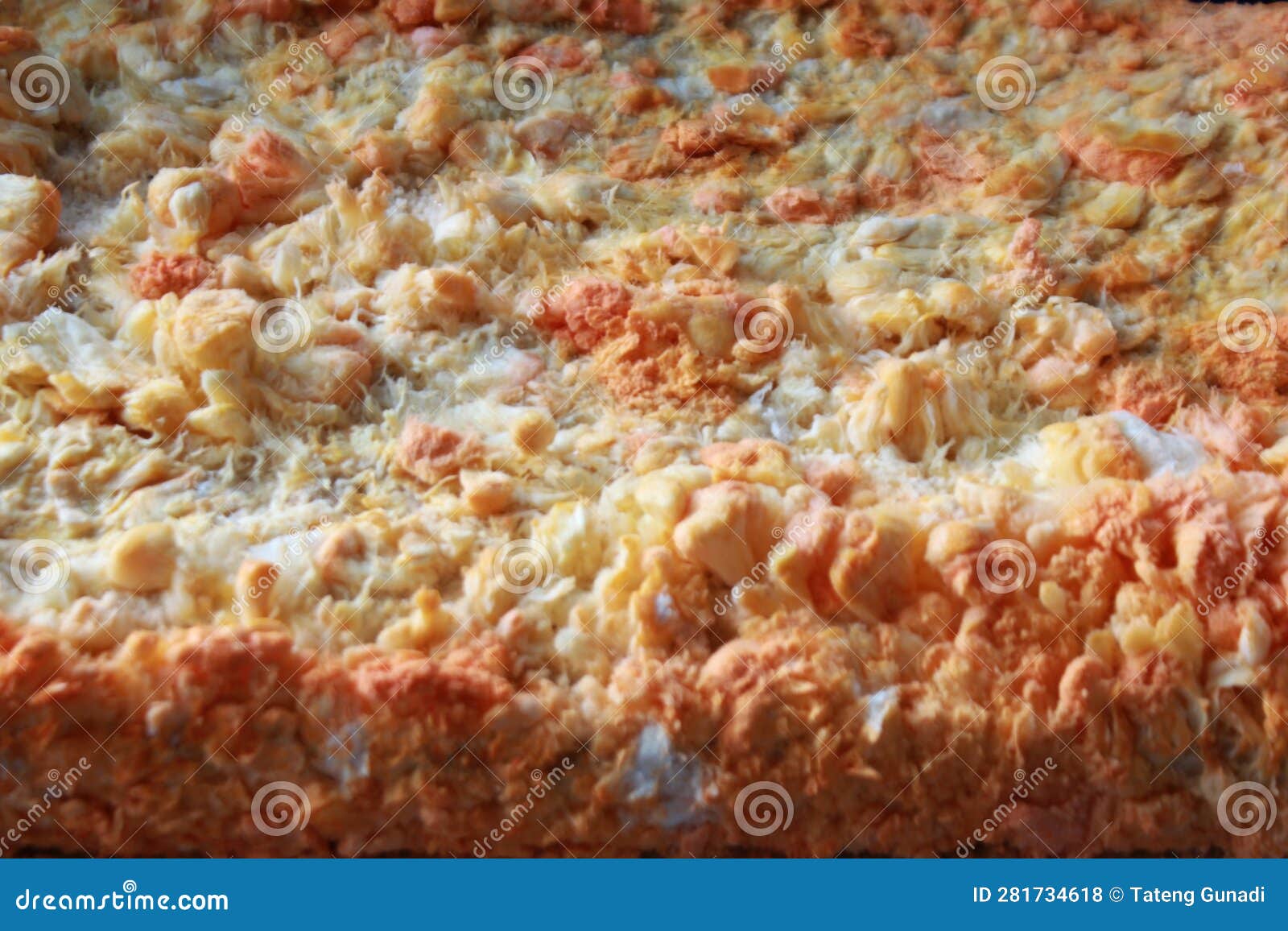 Red Oncom, a Popular Traditional Food in Indonesia. Stock Photo - Image ...