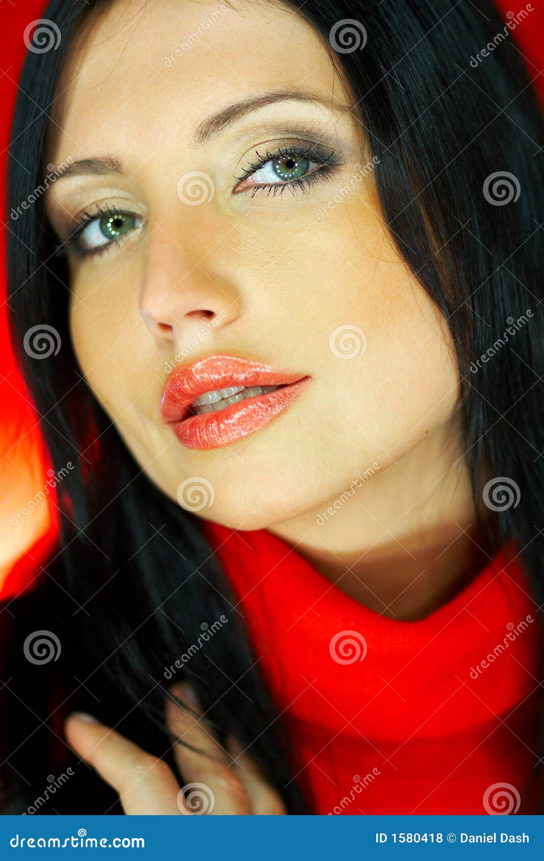 Red one stock photo. Image of stylish, glamour, beauty - 1580418