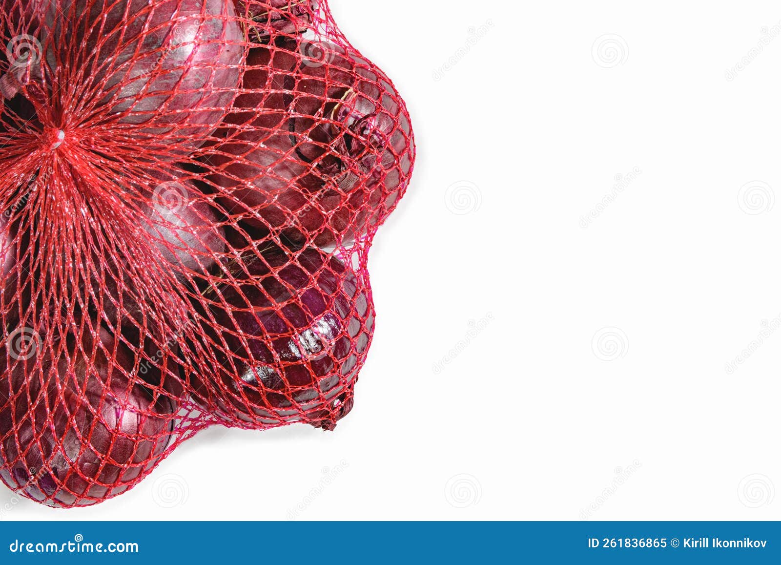 Red Onion in a Grid. Sale with Copy Space Stock Image - Image of sale ...