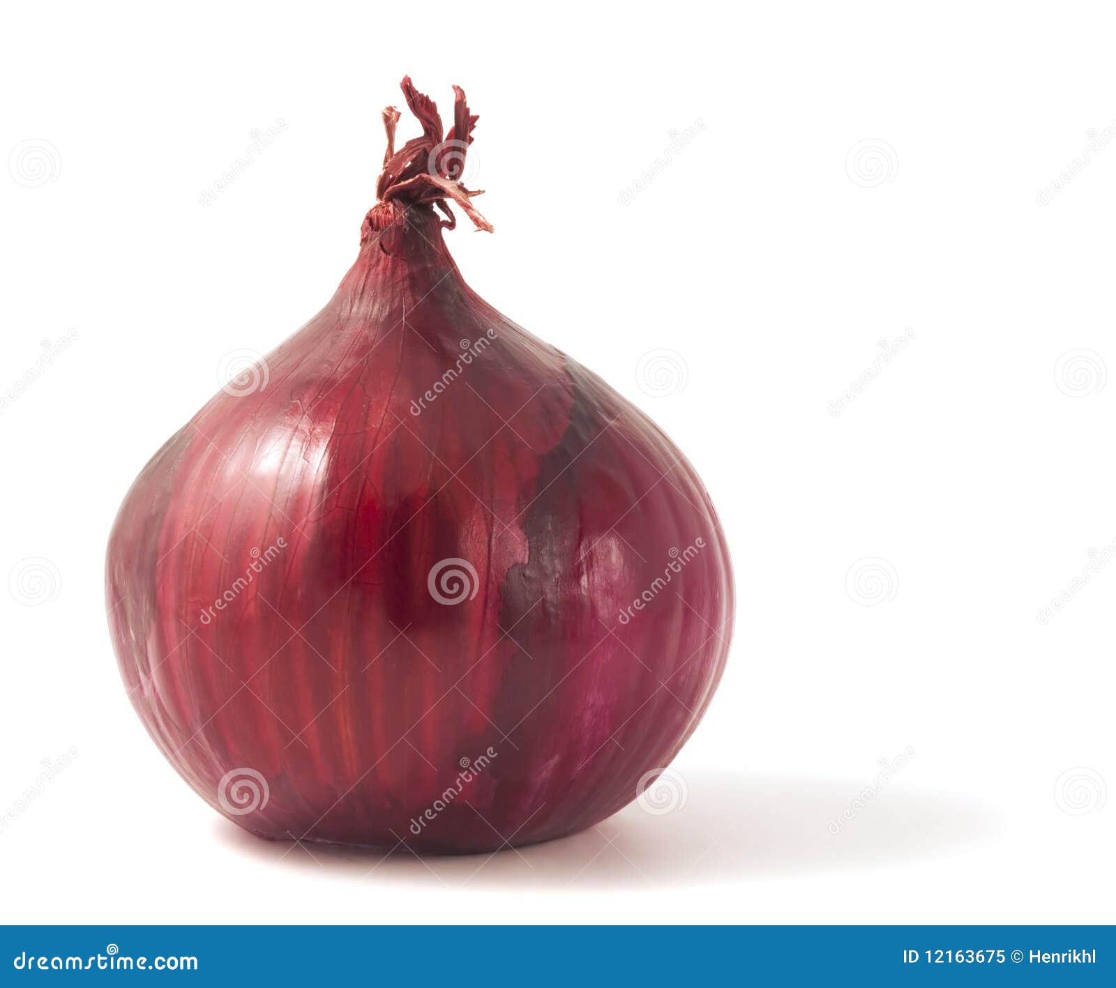 Red Onion Isolated on White Background. Stock Image - Image of ripe ...