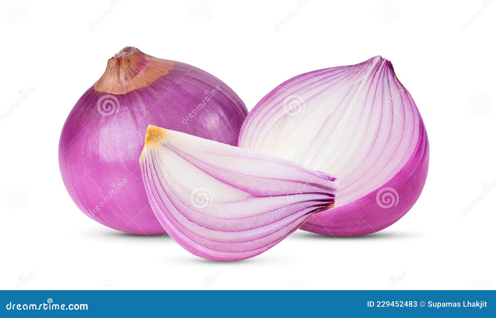 Red Onion on White Background Stock Image - Image of healthy ...