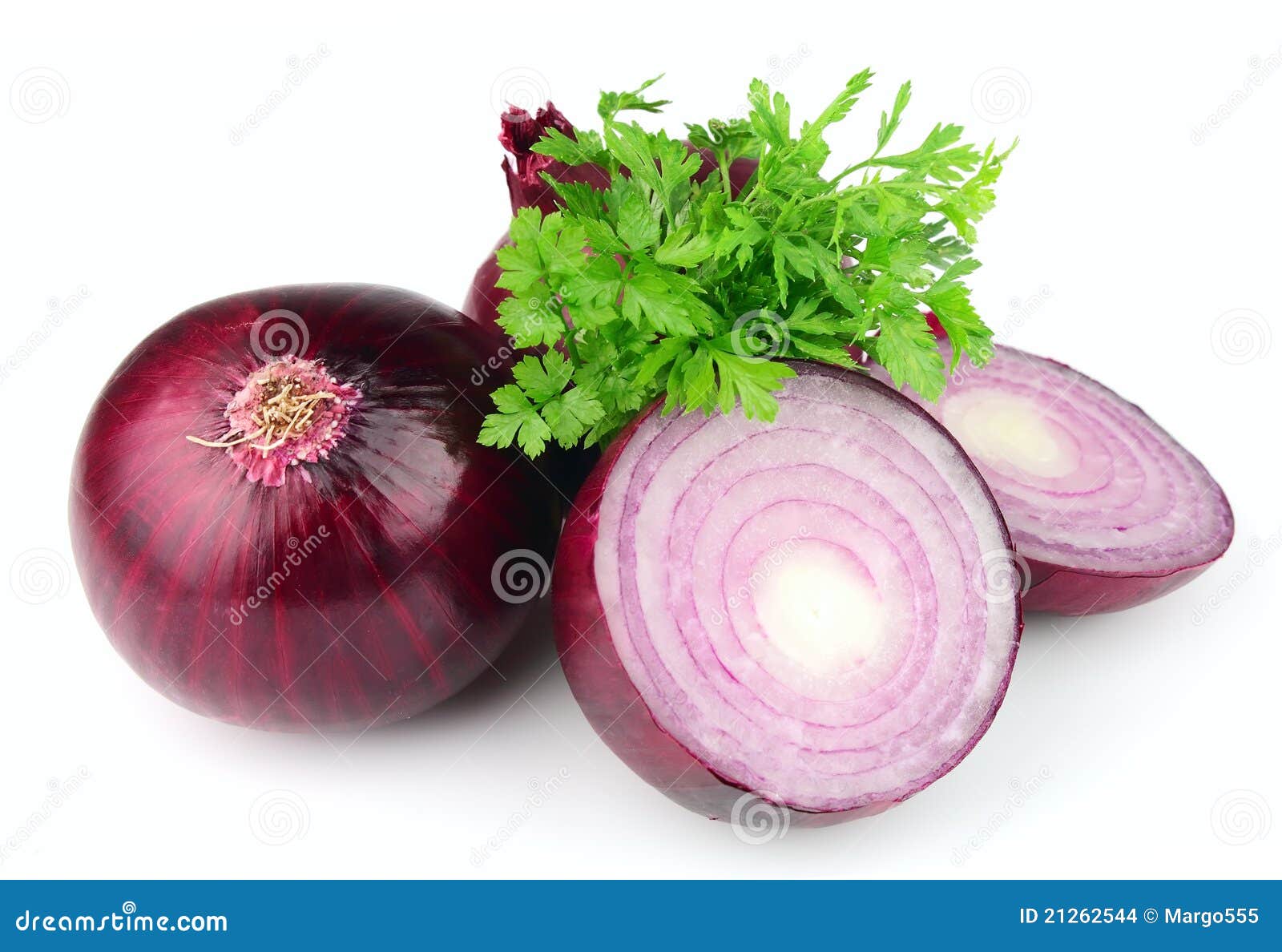 Red onion and parsley stock photo. Image of food, juicy - 21262544