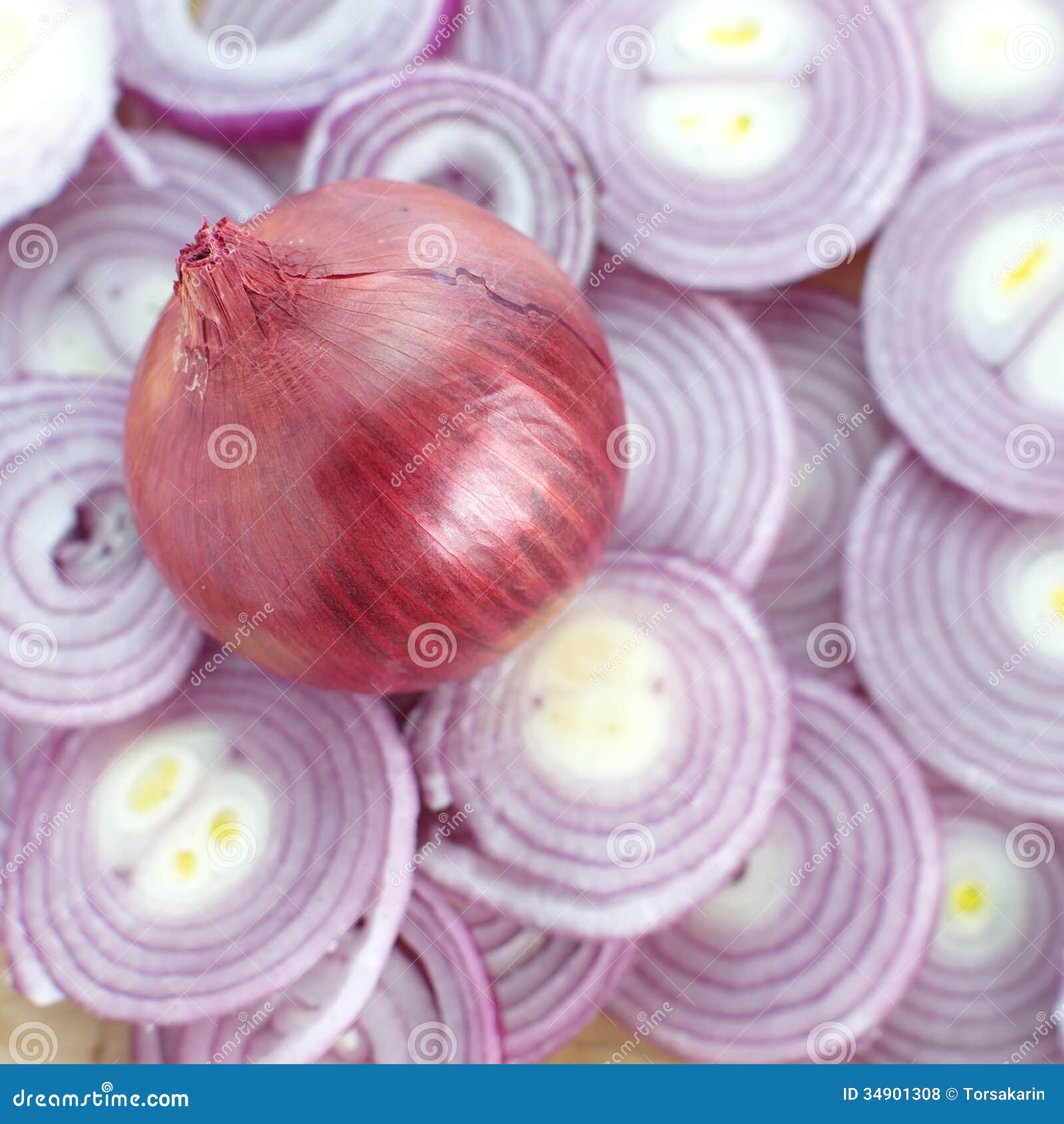Red onion stock photo. Image of organic, cooking, isolated - 34901308