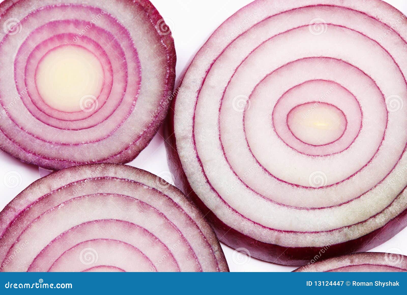 Red onion slices stock image. Image of onion, cross, objects - 13124447