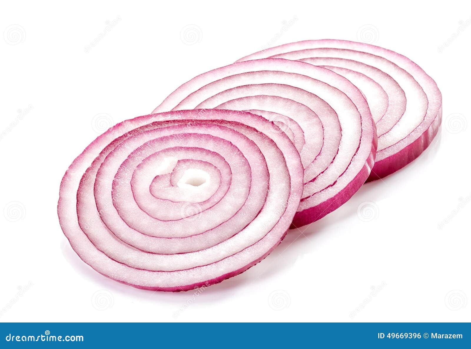 Red onion slices stock photo. Image of aromatic, gourmet - 49669396