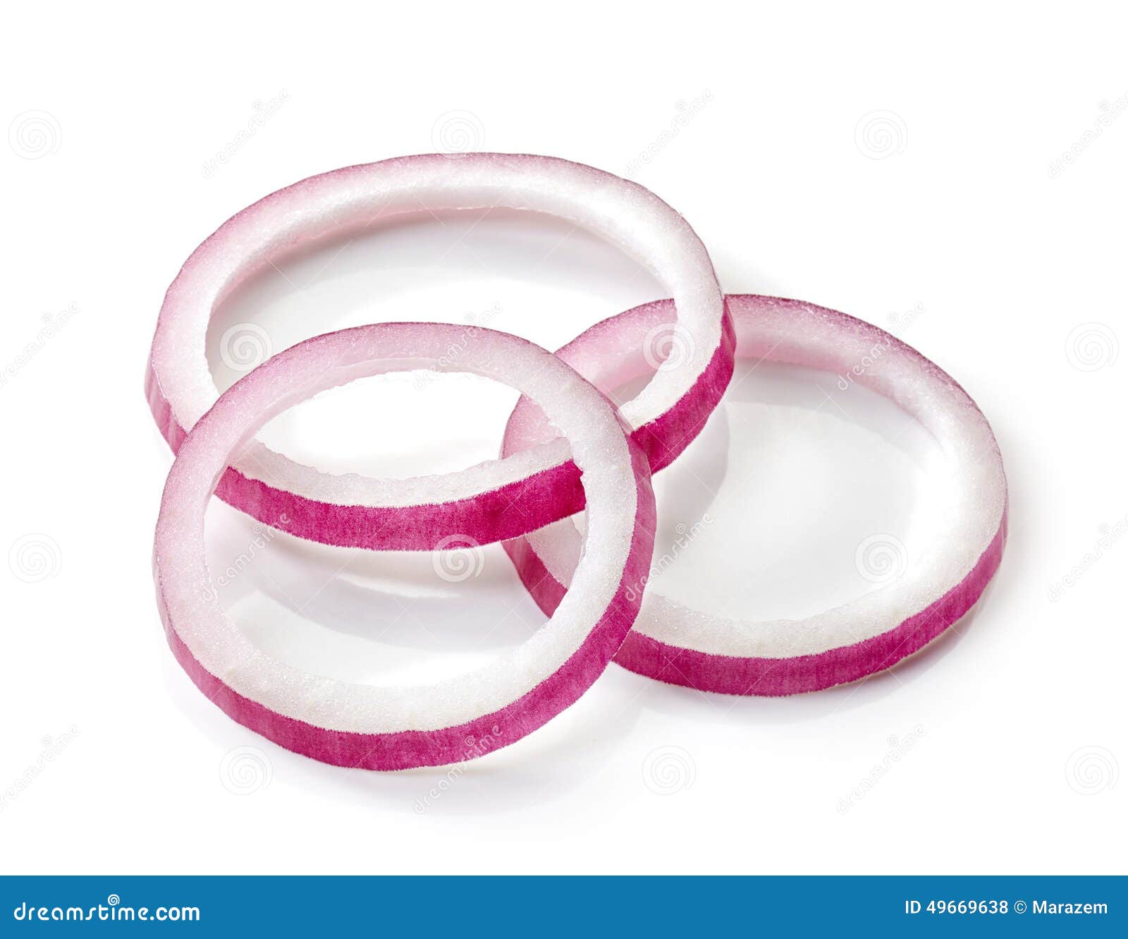 Red onion slices stock photo. Image of close, groceries - 49669638
