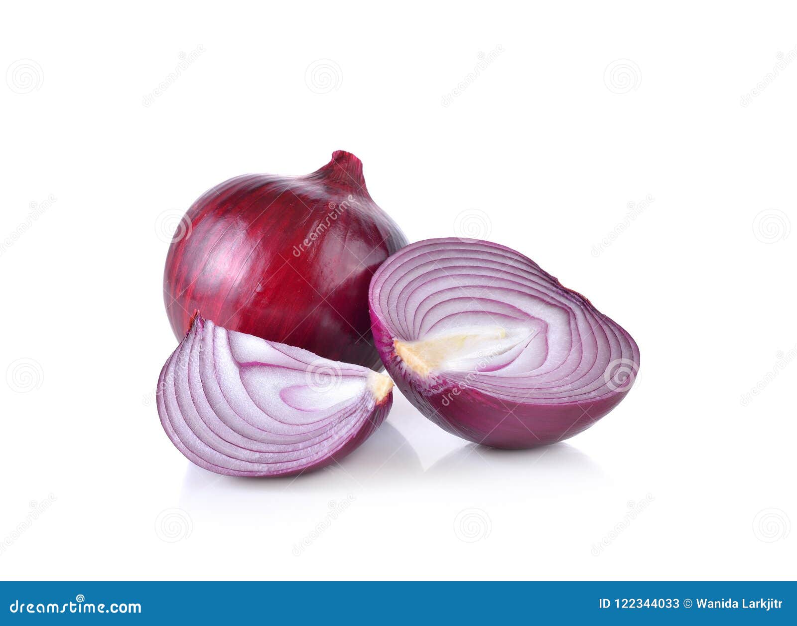 Red Onion on White Background Stock Image - Image of sweet, vegetable ...
