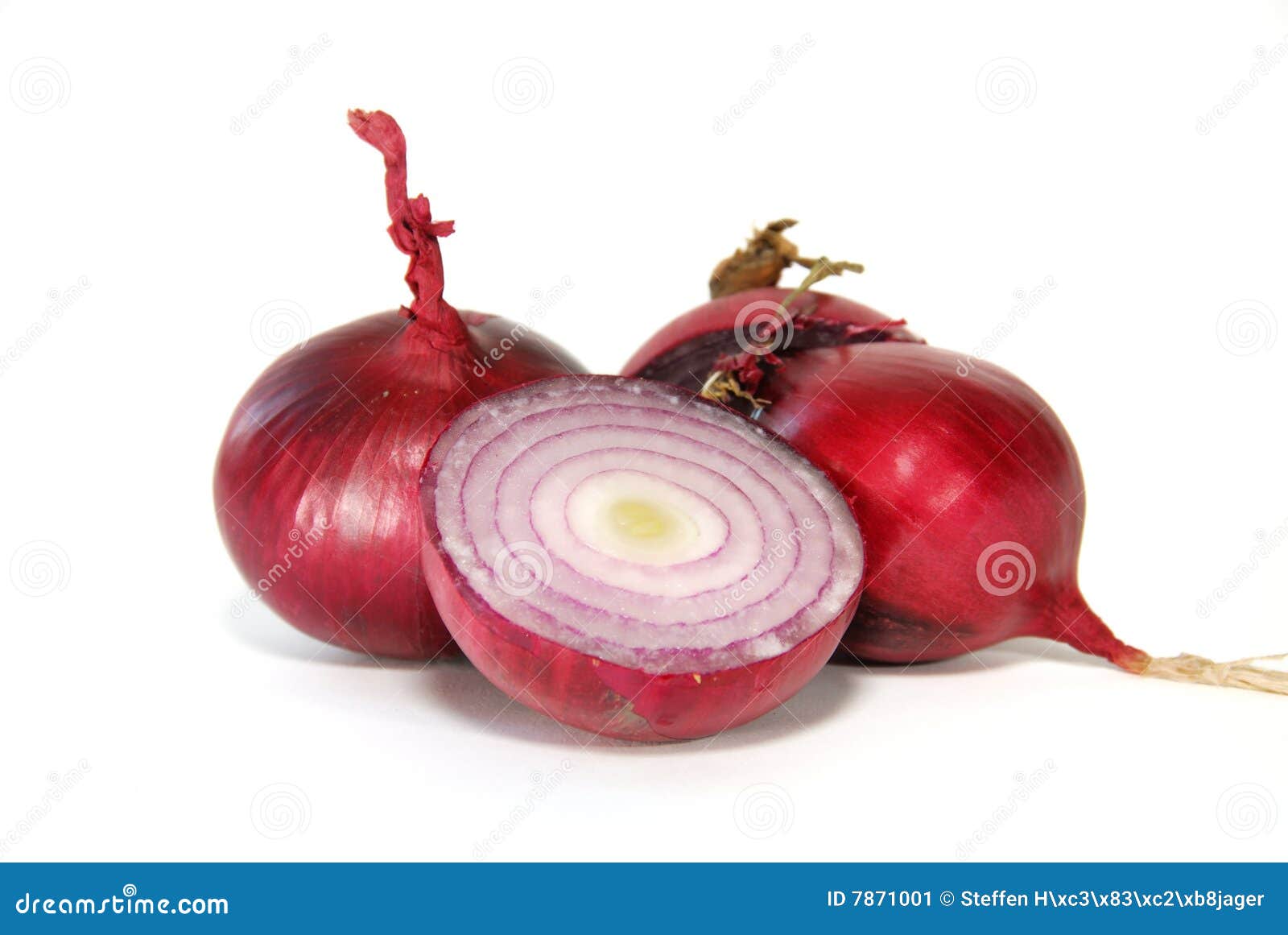 Red Onions stock image. Image of cooking, groceries, vegetarian - 7871001