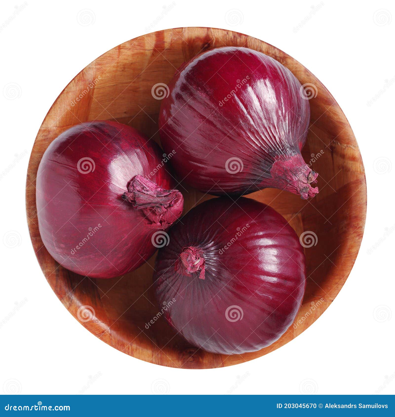 Red onions in a bowl stock photo. Image of ripe, cuisine - 203045670
