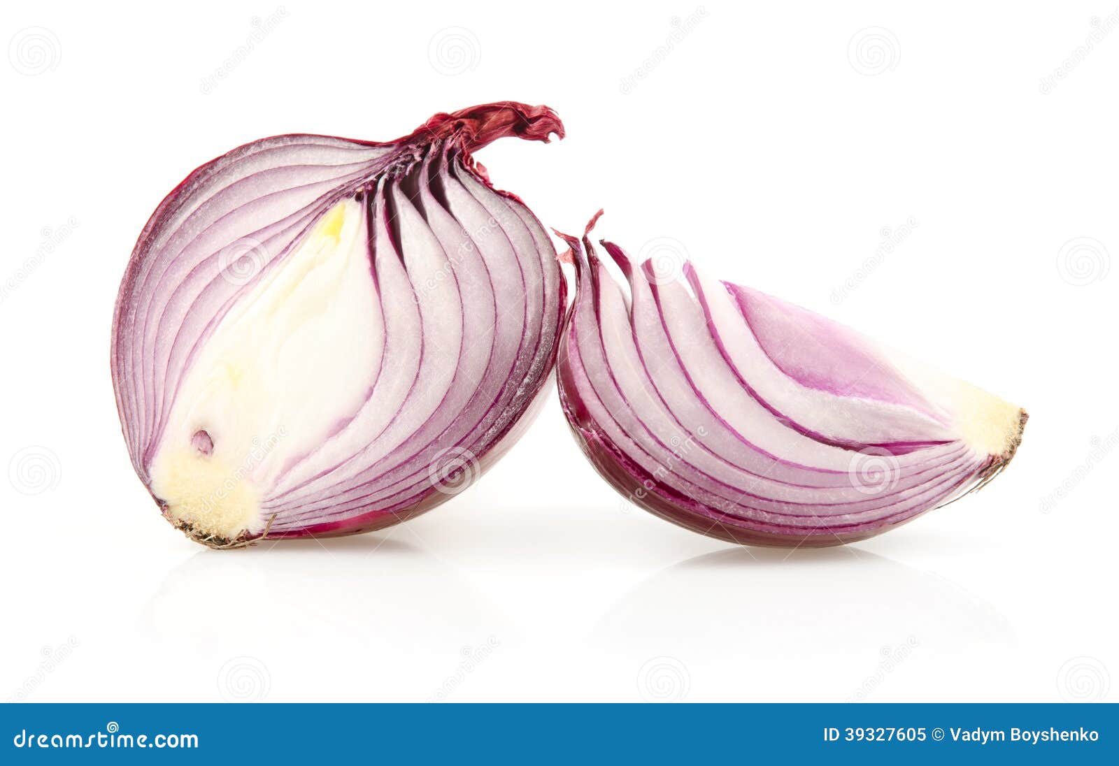 Red Onions on White Background Stock Image - Image of closeup, eating ...