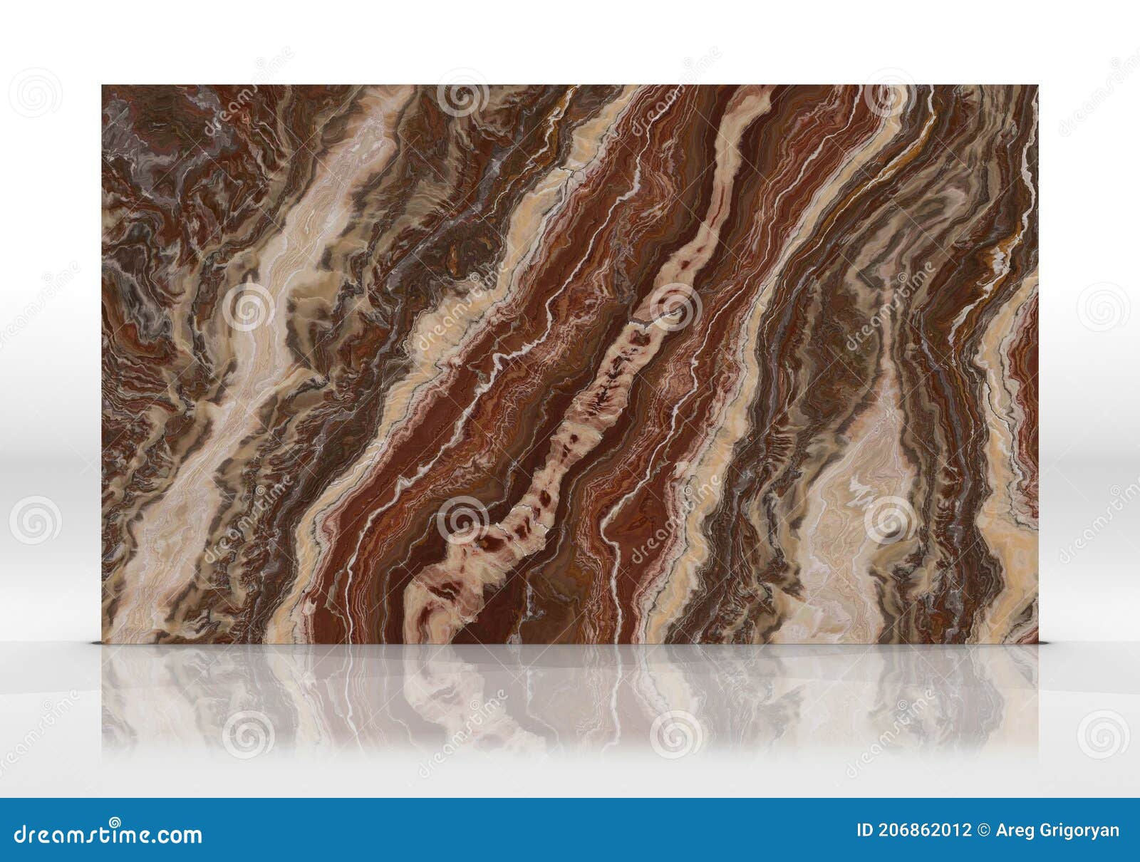 Red Onyx Marble Tile Texture Stock Illustration - Illustration of brown ...