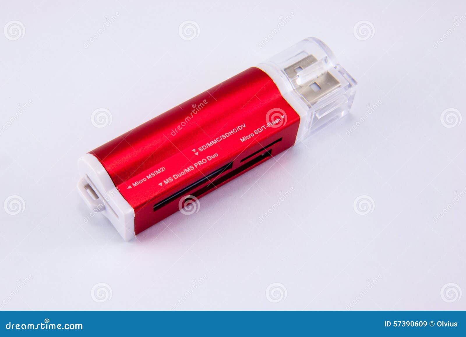 Red open flash card stock image. Image of electrical - 57390609
