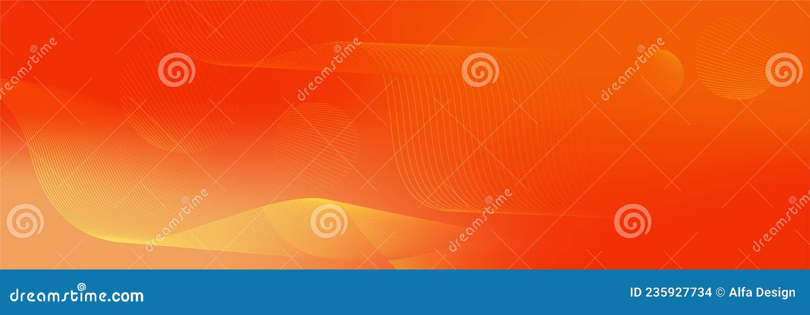 Red Orange Banner Background. Vector Abstract Graphic Design Banner ...