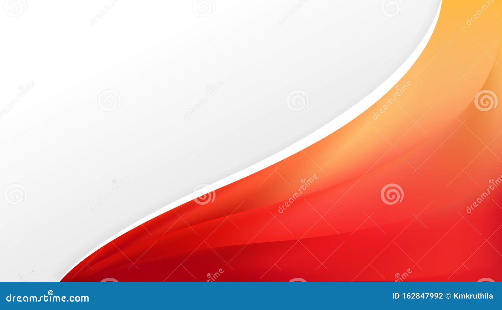 Red and Orange Business Brochure Template Stock Vector - Illustration ...